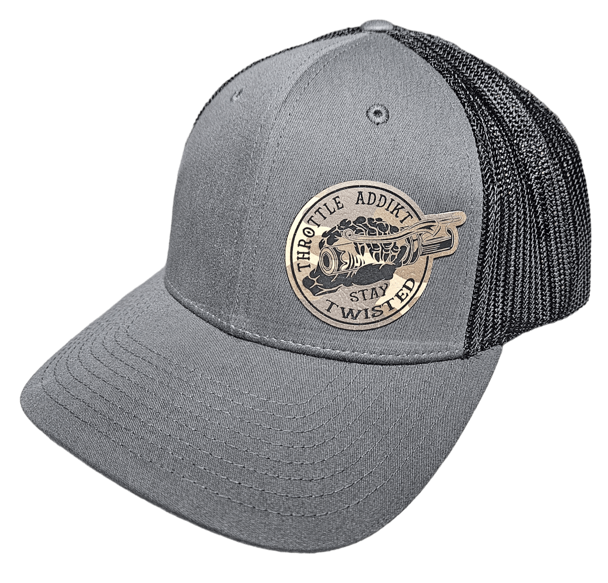 Flex fit -camo stay twisted – Throttle Addikt